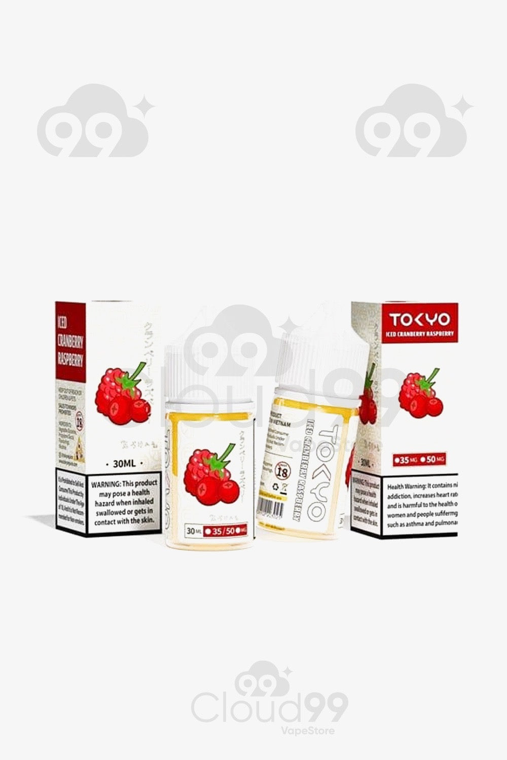 tokyo - ICED CRANBERRY RASPBERRY – Cloud 99